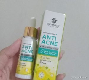 Azarine Anti Acne Brightening Serum: Cek Kandungan Lengkap
